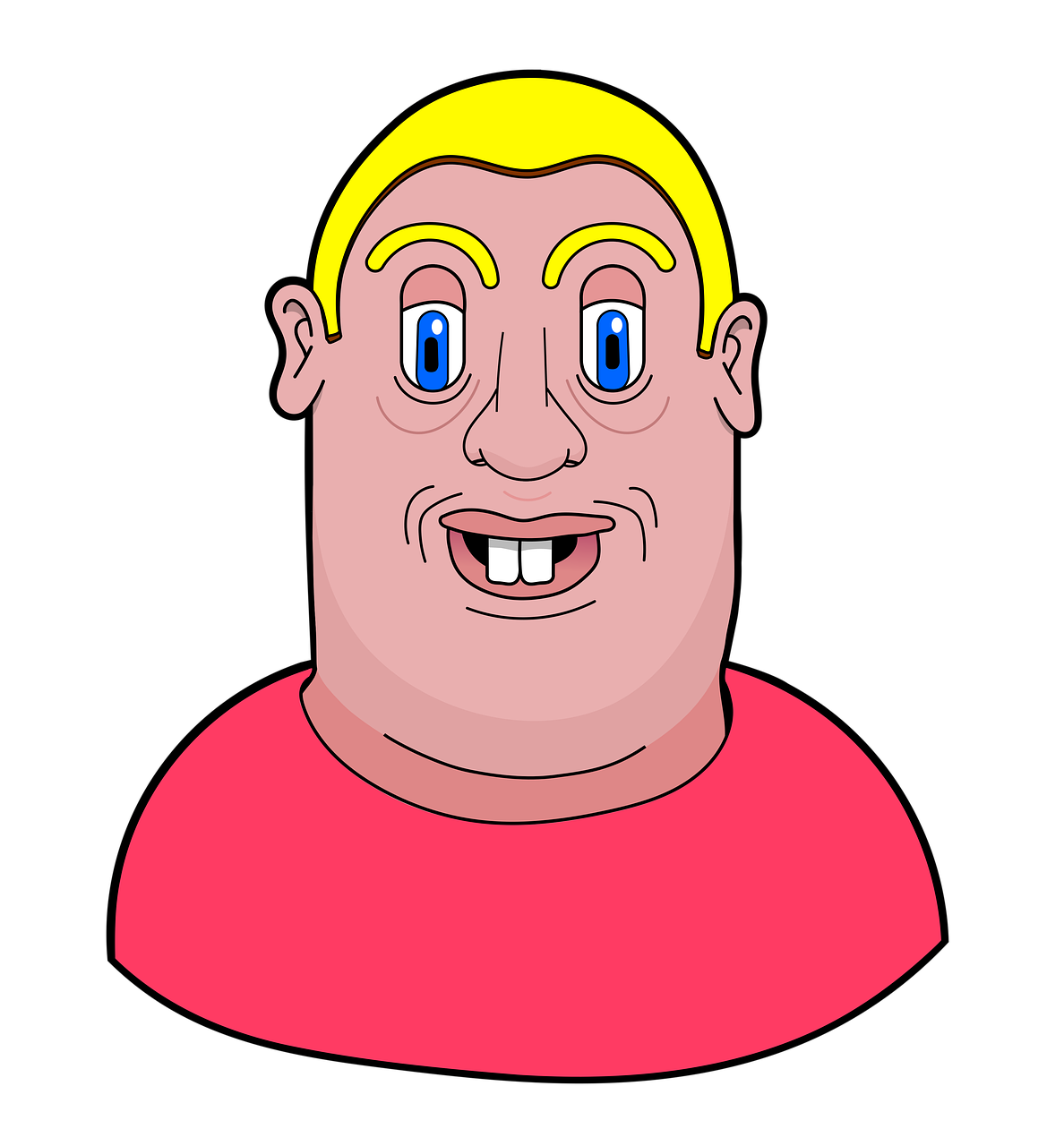 Grote Tanden Tekenfilmfiguren Nieuwe Knipoogjes Van Asterix, Maar Geen