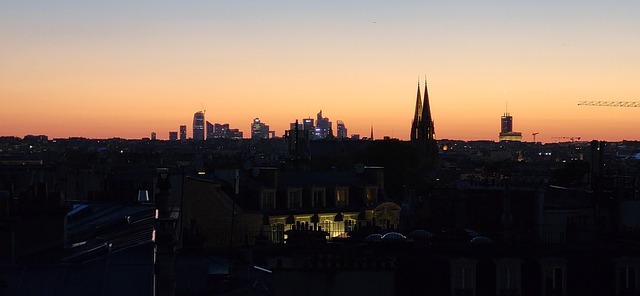 Paris Dusk Sky - Free photo on Pixabay
