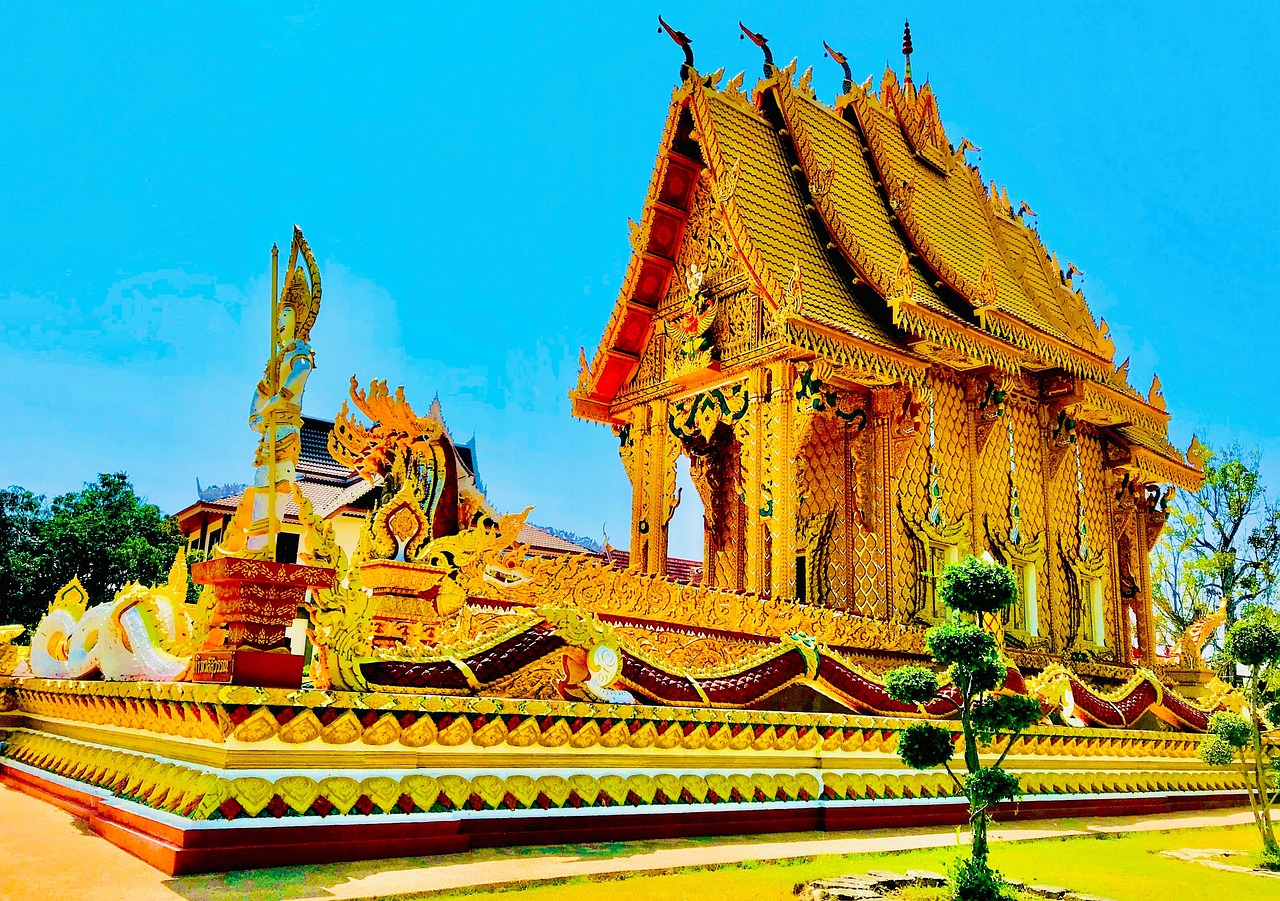 Phra Ubosot En Forme De Bateau - Photo gratuite sur Pixabay - Pixabay