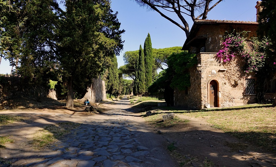 ผ่าน Appia Antica โรม อิตาลี - ภาพฟรีบน Pixabay - Pixabay
