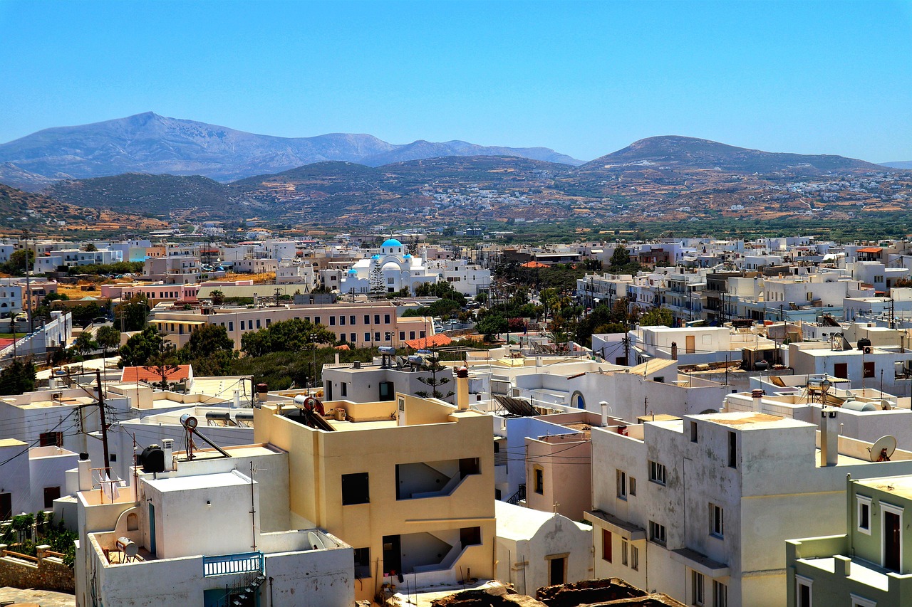 Houses Naxos City - Free photo on Pixabay