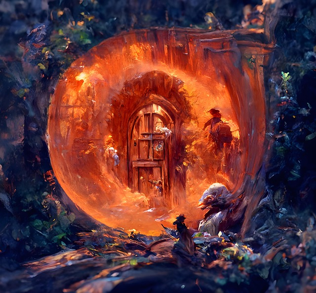 Download Hidden Door, Fairy, Magic. Royalty-Free Stock Illustration ...
