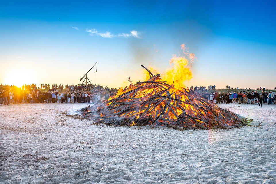 Skagen Bonfire Denmark - Free photo on Pixabay