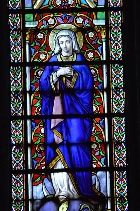 Stained Glass Virgin Mary - Free photo on Pixabay - Pixabay