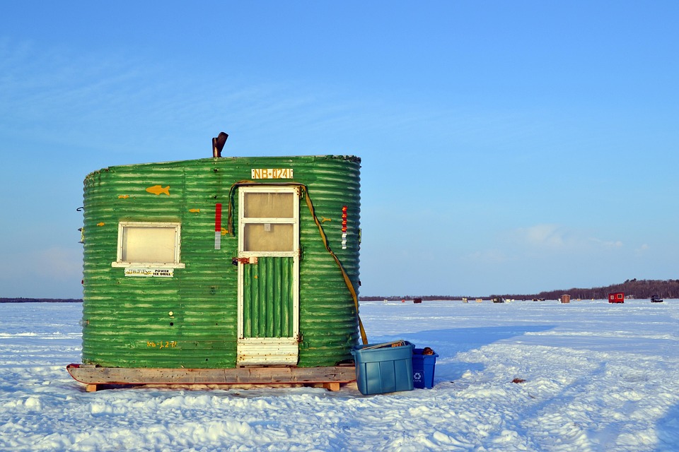 Ice Shack Fishing Snow - Free photo on Pixabay - Pixabay