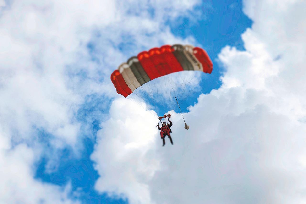Parachute Parachutiste - Photo gratuite sur Pixabay - Pixabay