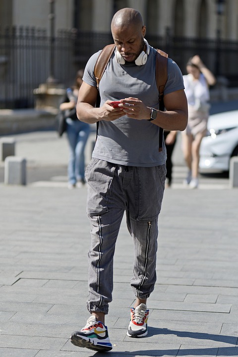 Black Man Walking Pedestrian - Free photo on Pixabay - Pixabay