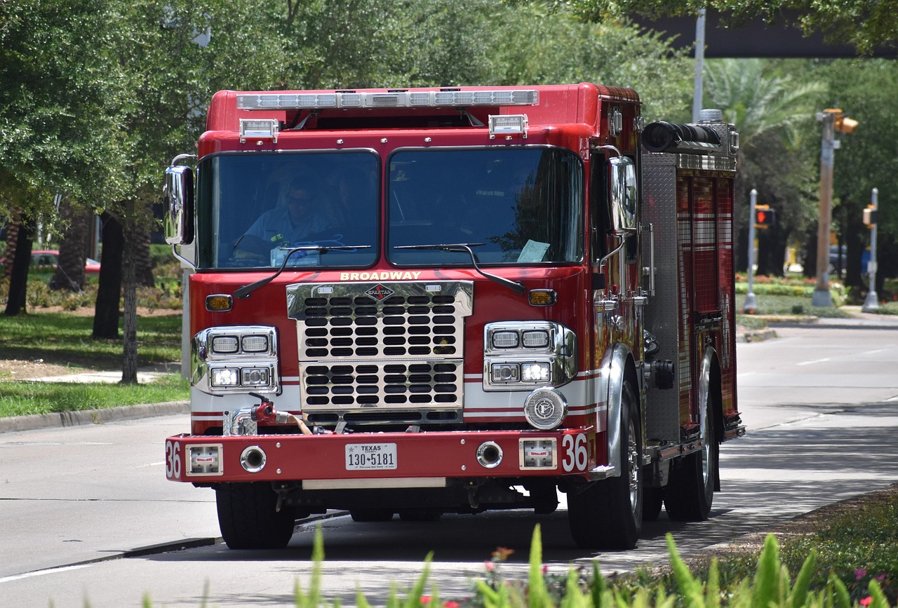 Houston Fire Department Firetruck - Free photo on Pixabay