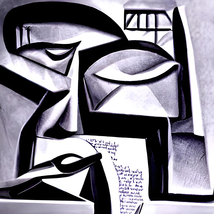 Cubist Night Cafe Poetry - Free photo on Pixabay - Pixabay