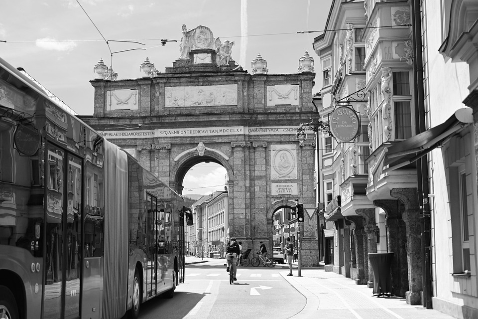 Bus Road Street Free Photo On Pixabay