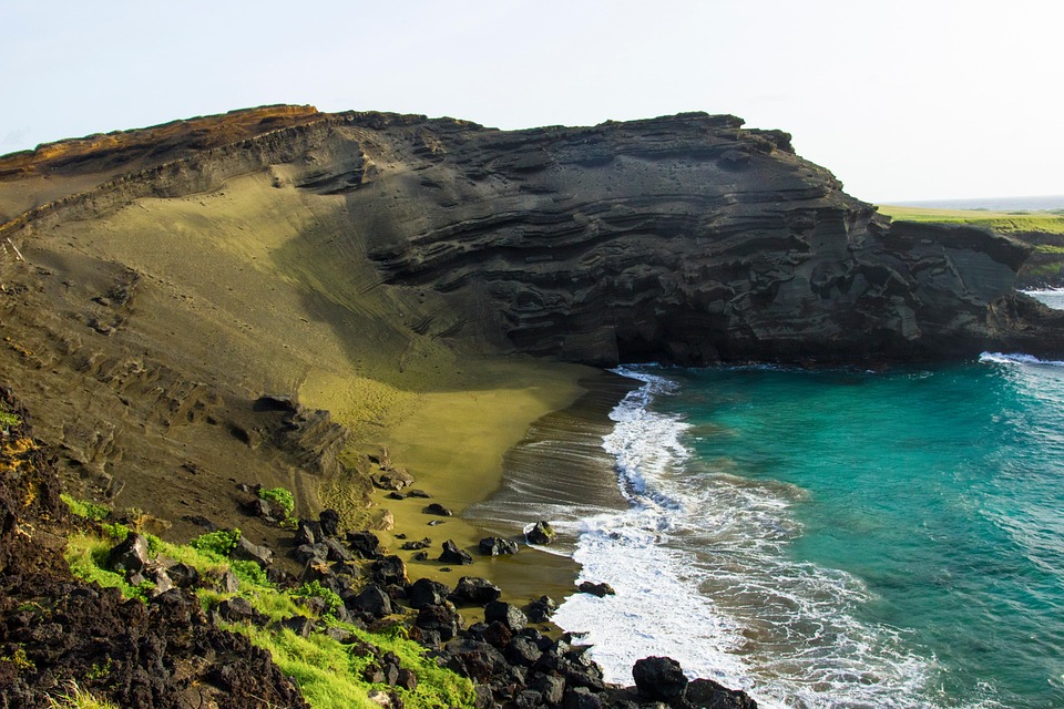 Green Sand Beach Hawaii Island - Free photo on Pixabay