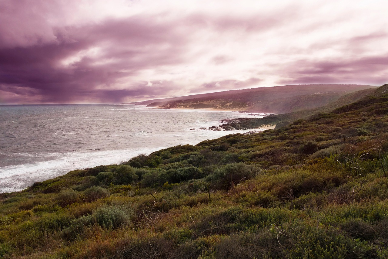 Litoral Mar Dia Nublado Pôr Do - Foto gratuita no Pixabay