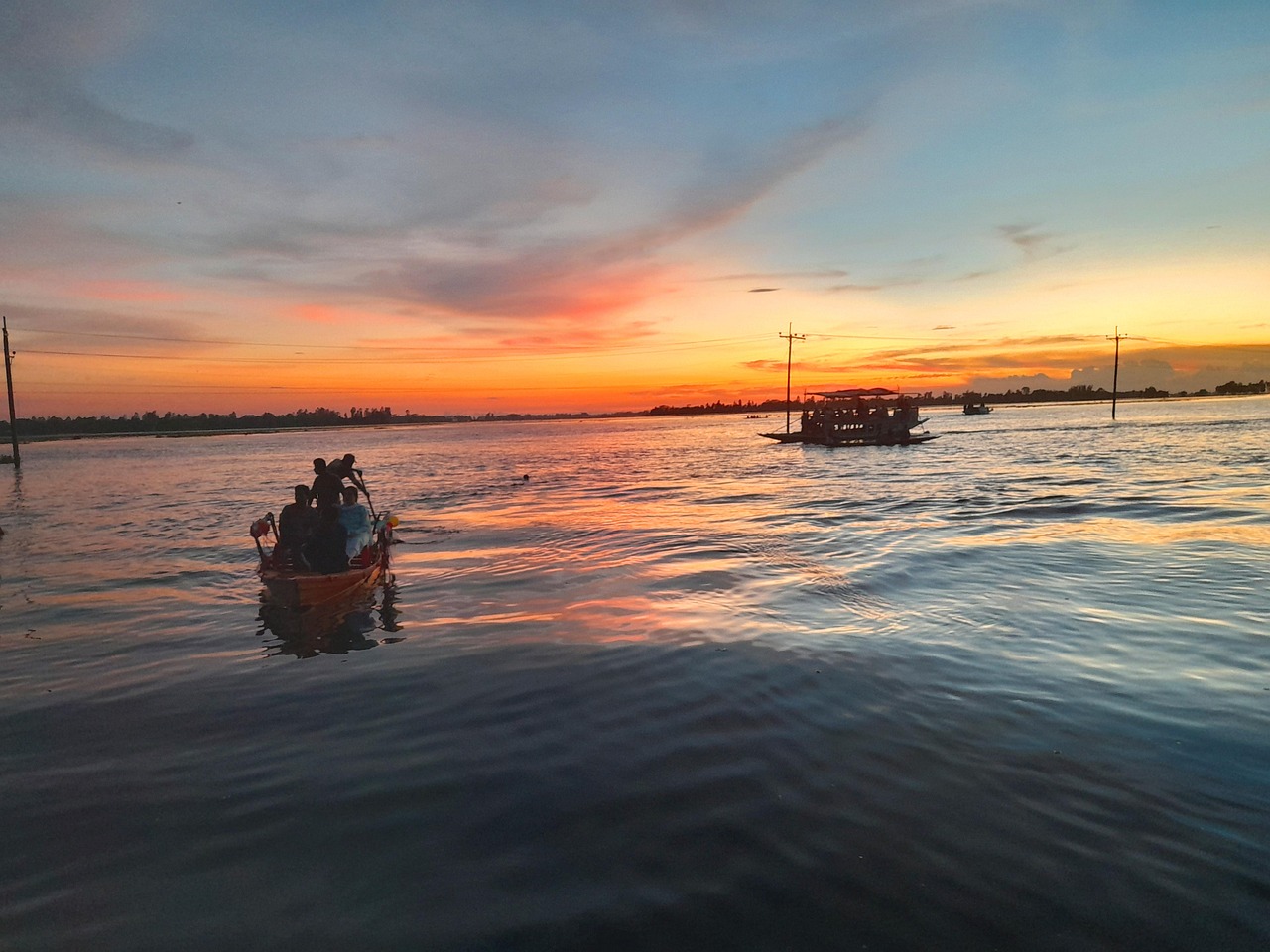 Boot Fluss Sonnenuntergang - Kostenloses Foto auf Pixabay - Pixabay
