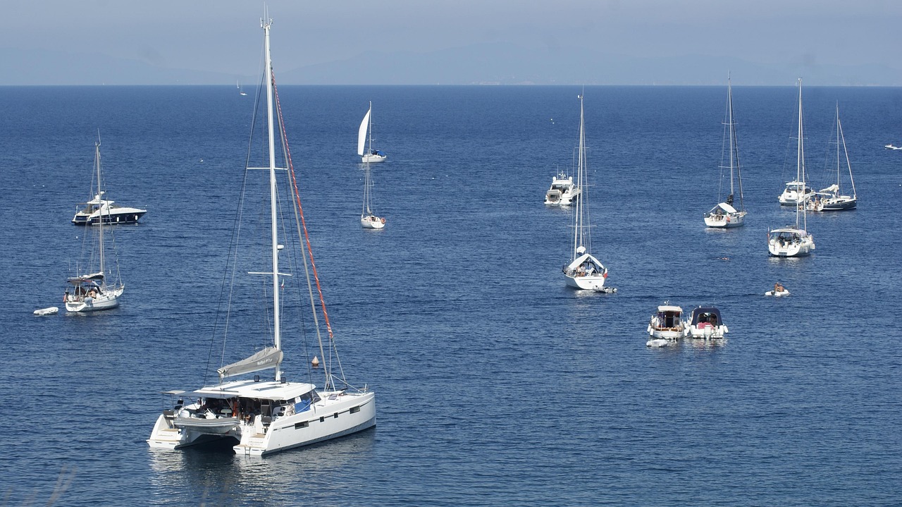 Sea Catamarans Sailing - Free photo on Pixabay - Pixabay