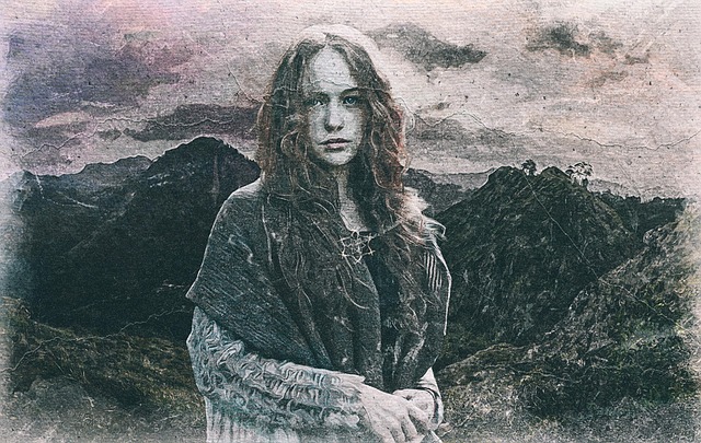 Keltische Frau Weiblich Porträt - Kostenloses Bild auf Pixabay