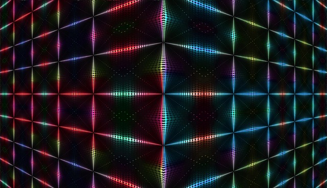 Download Cubes Lights Geometric Pattern Royalty-Free Stock Illustration ...