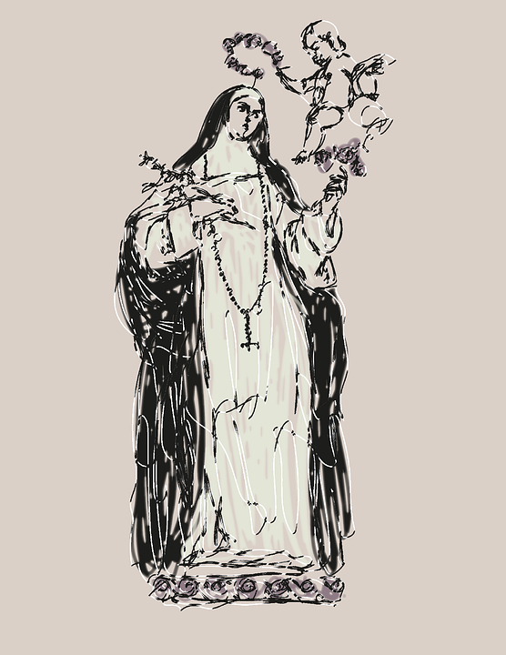 Saint Rita Of Cassia Holy - Free vector graphic on Pixabay