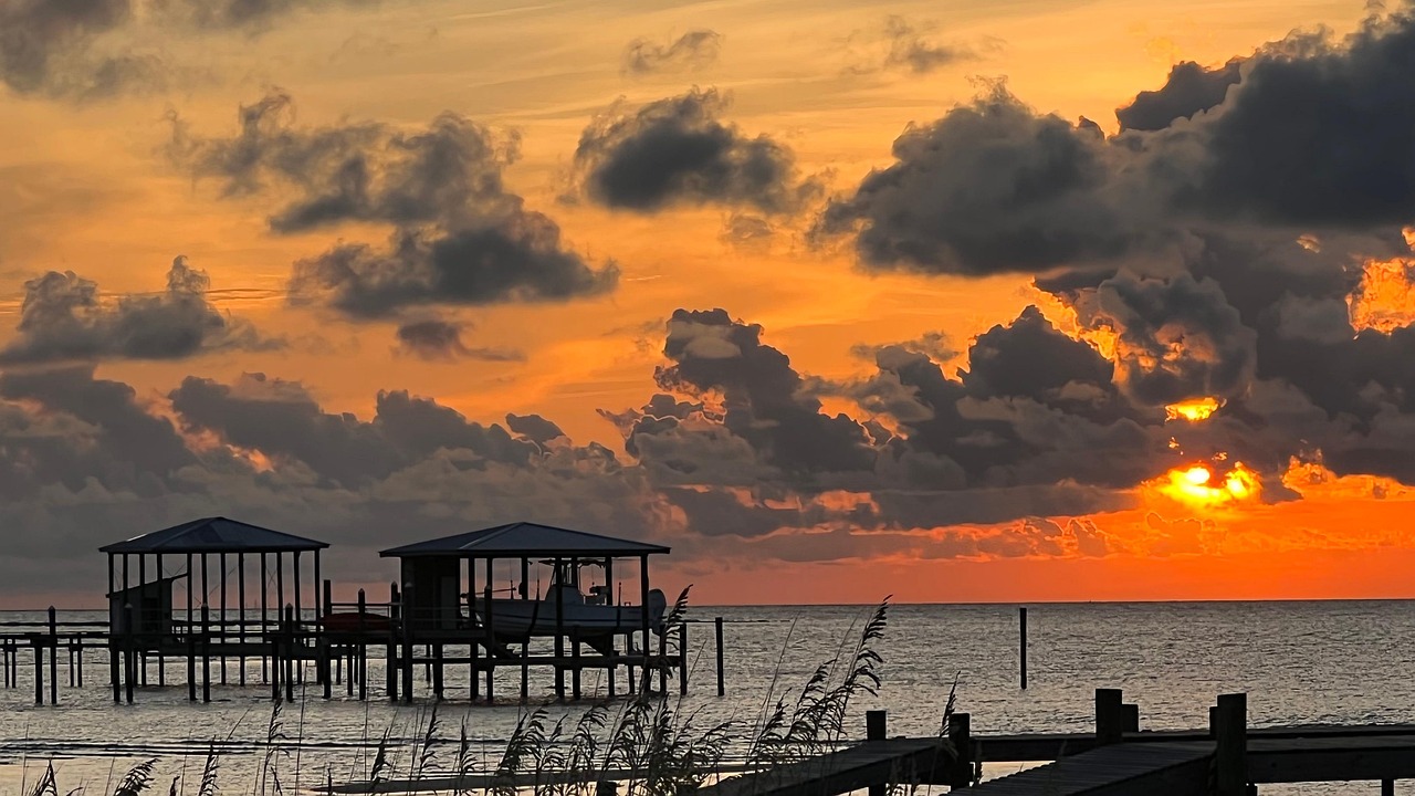 Atardecer Isla Delfín Alabama - Foto gratis en Pixabay - Pixabay