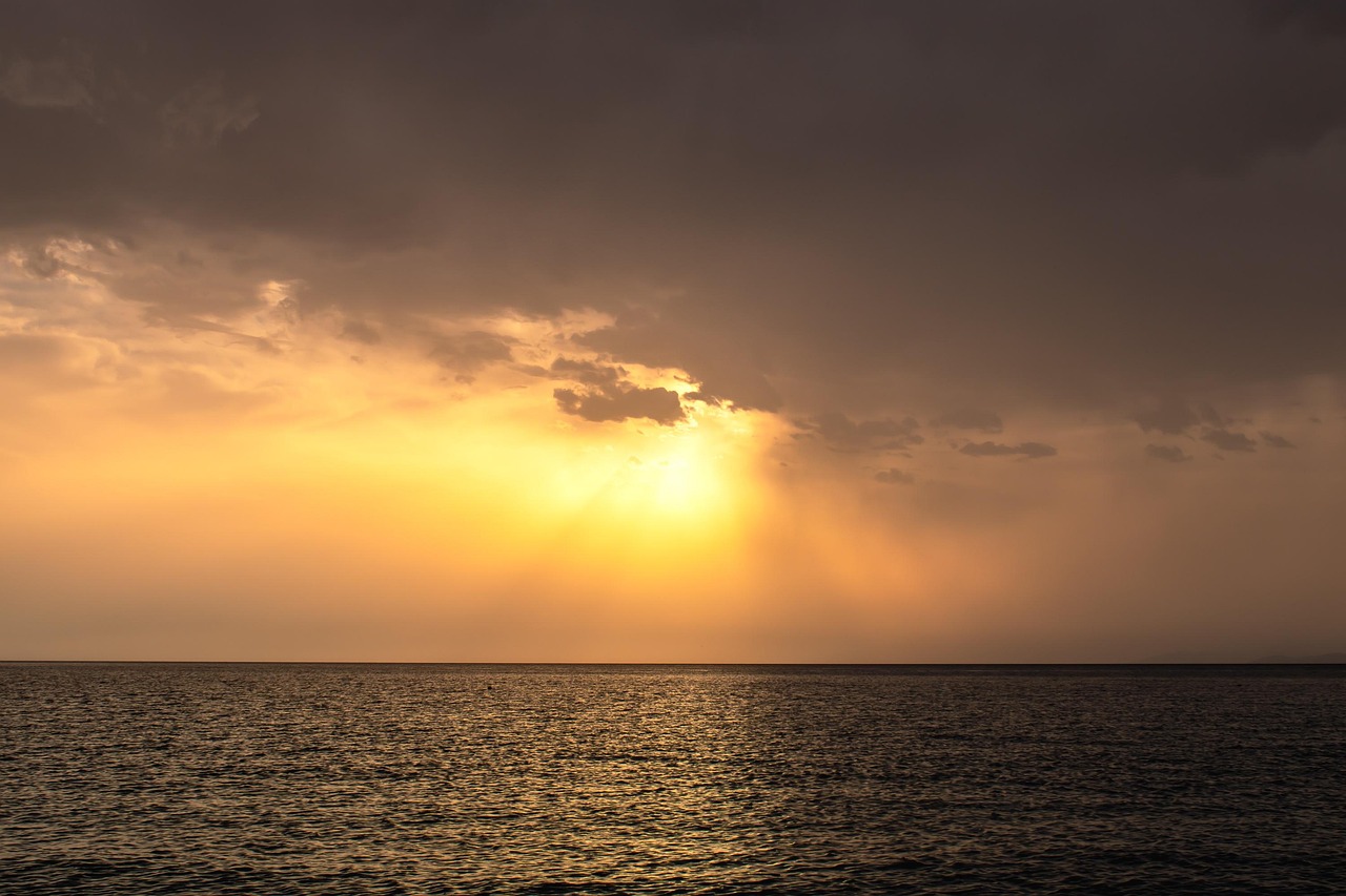 Laut Awan Matahari Terbenam - Foto gratis di Pixabay - Pixabay