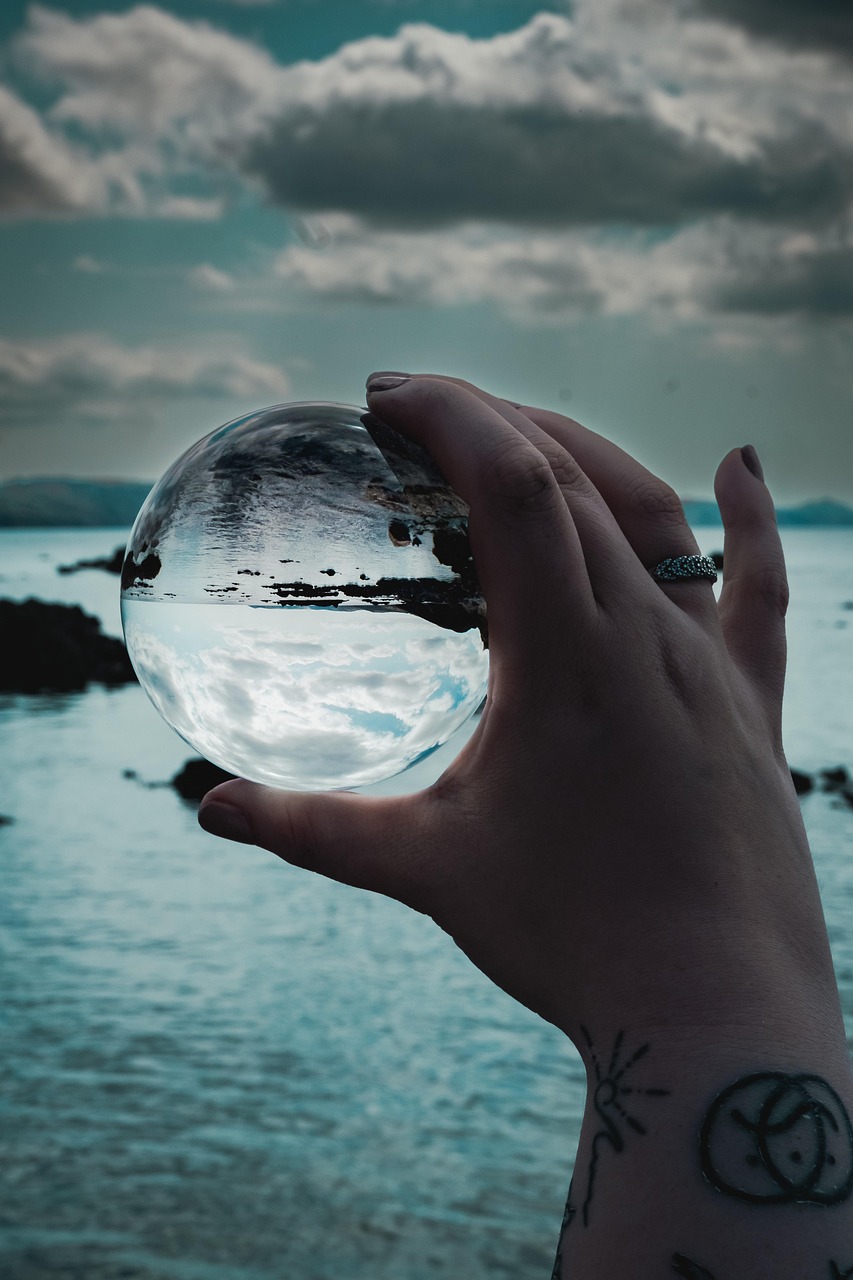 Lens Ball Sunset Crystal - Free photo on Pixabay