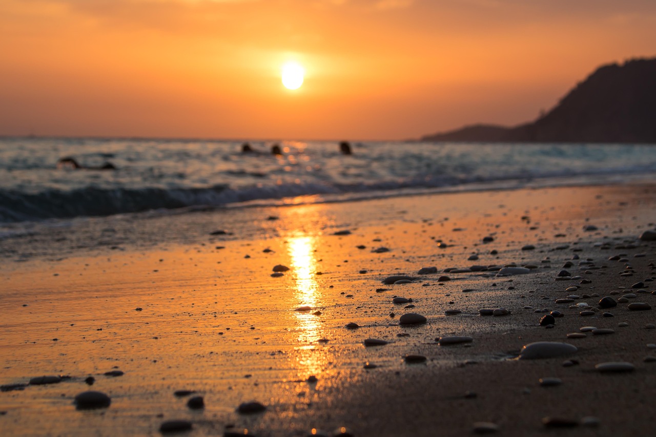 Sunset Beach Sea - Free photo on Pixabay - Pixabay