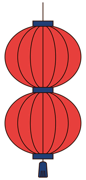 Download Lantern Chinese Style Drawing Royalty Free Stock