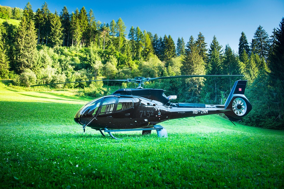Helicopter Grass Forest - Free photo on Pixabay