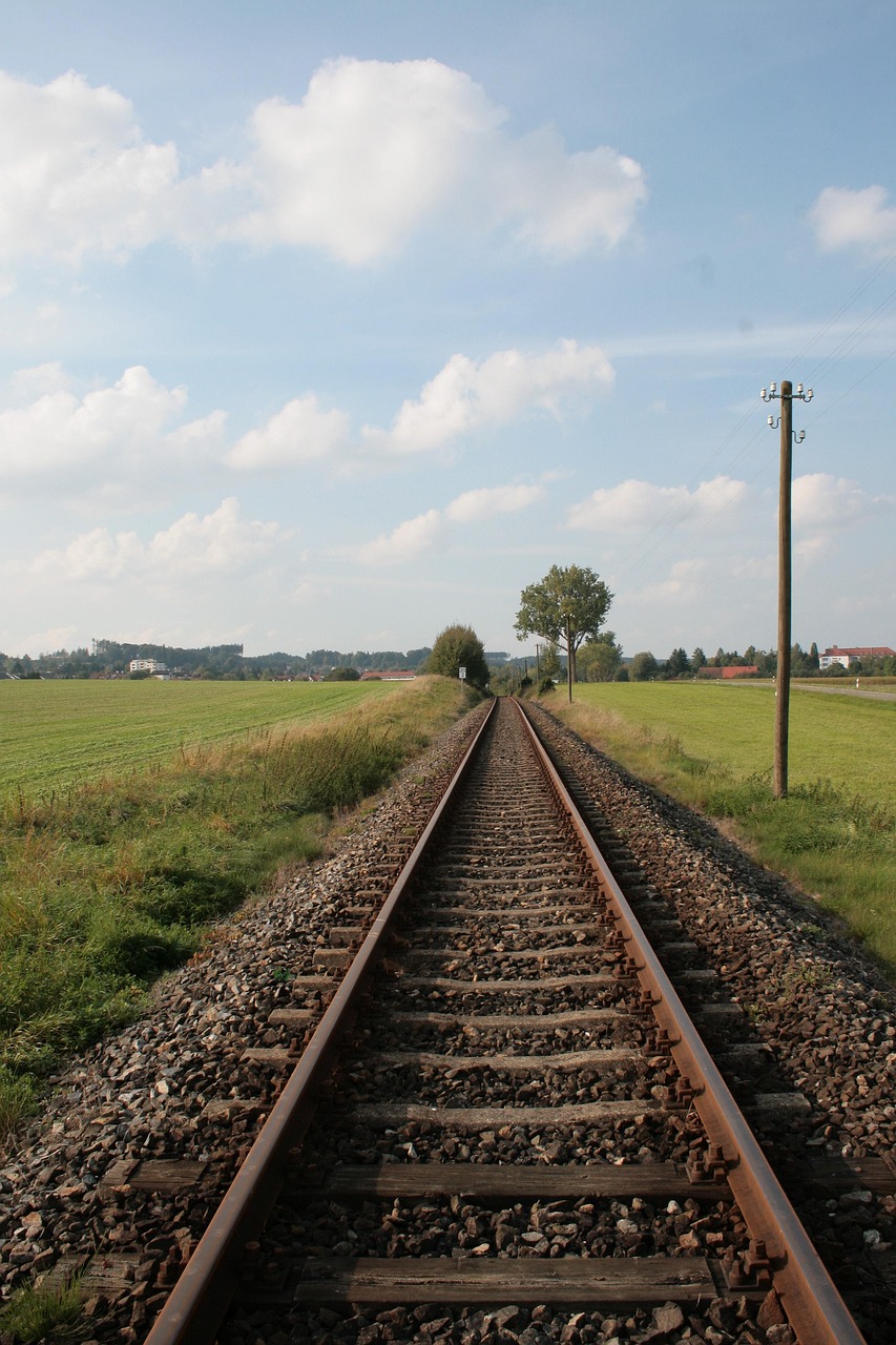 Railroad Tracks Gravel Railway - Free photo on Pixabay - Pixabay