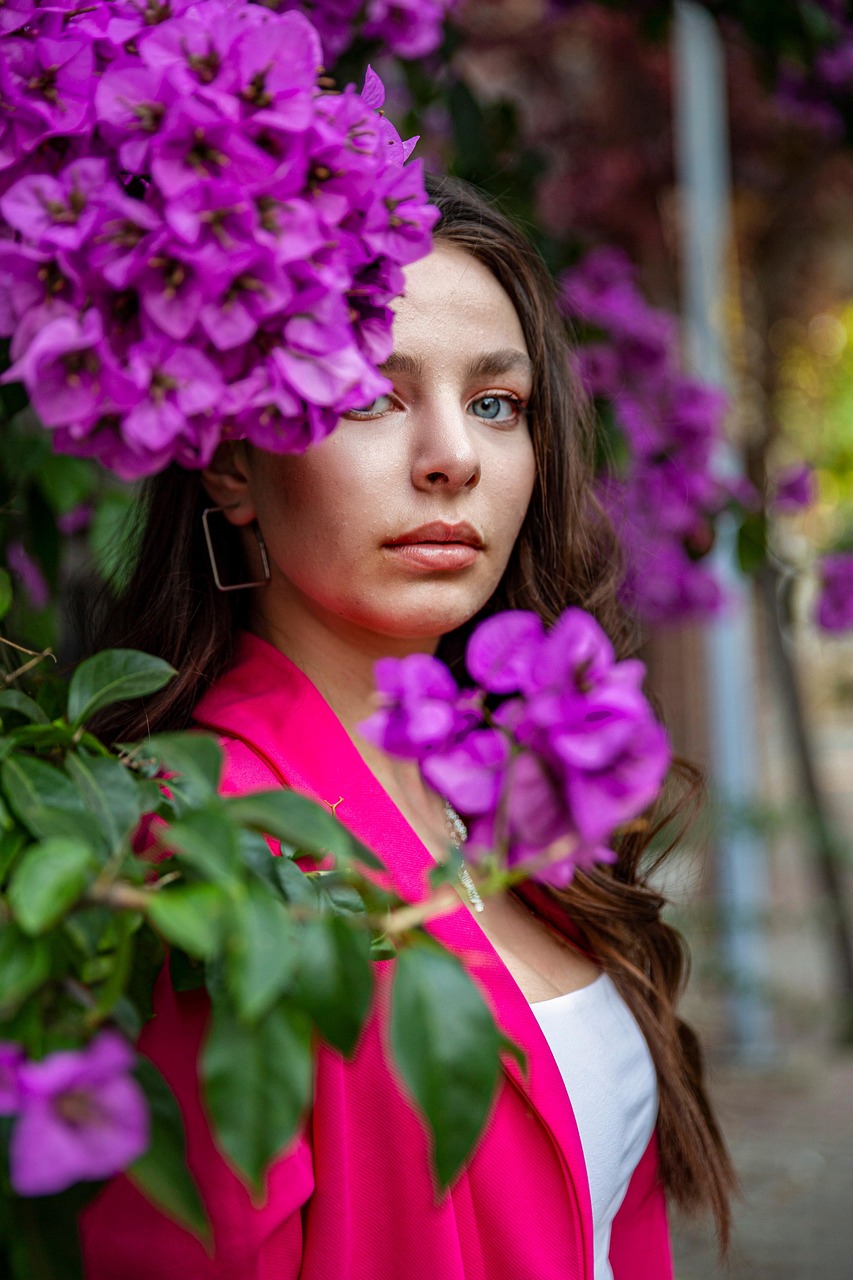 Mujer Retrato Flores - Foto gratis en Pixabay - Pixabay