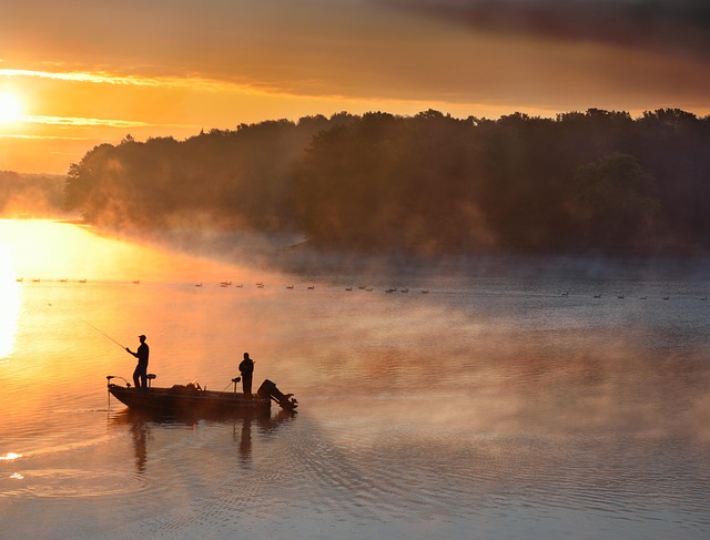Lac Bateau Faire De La Pêche Lever - Photo gratuite sur Pixabay - Pixabay