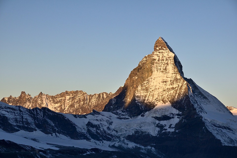 Matterhorn Sunrise Mountain - Free photo on Pixabay