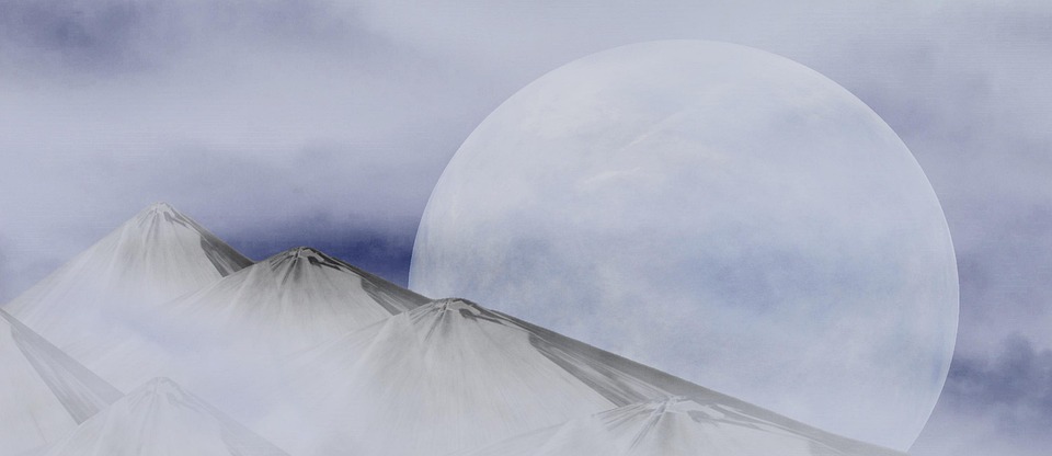Mountains Moon Foggy - Free photo on Pixabay - Pixabay