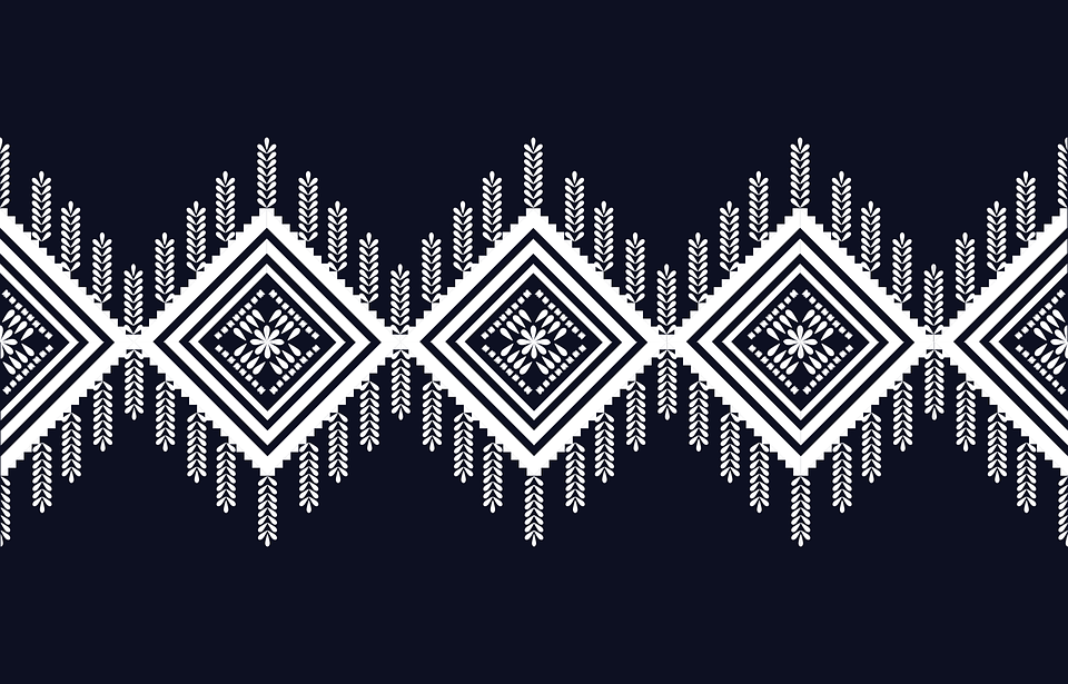 Download Ethnic Pattern, Ikat, Paisley. Royalty-Free Vector Graphic ...