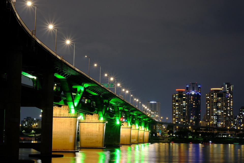 Seoul Bridge Han River South - Free photo on Pixabay