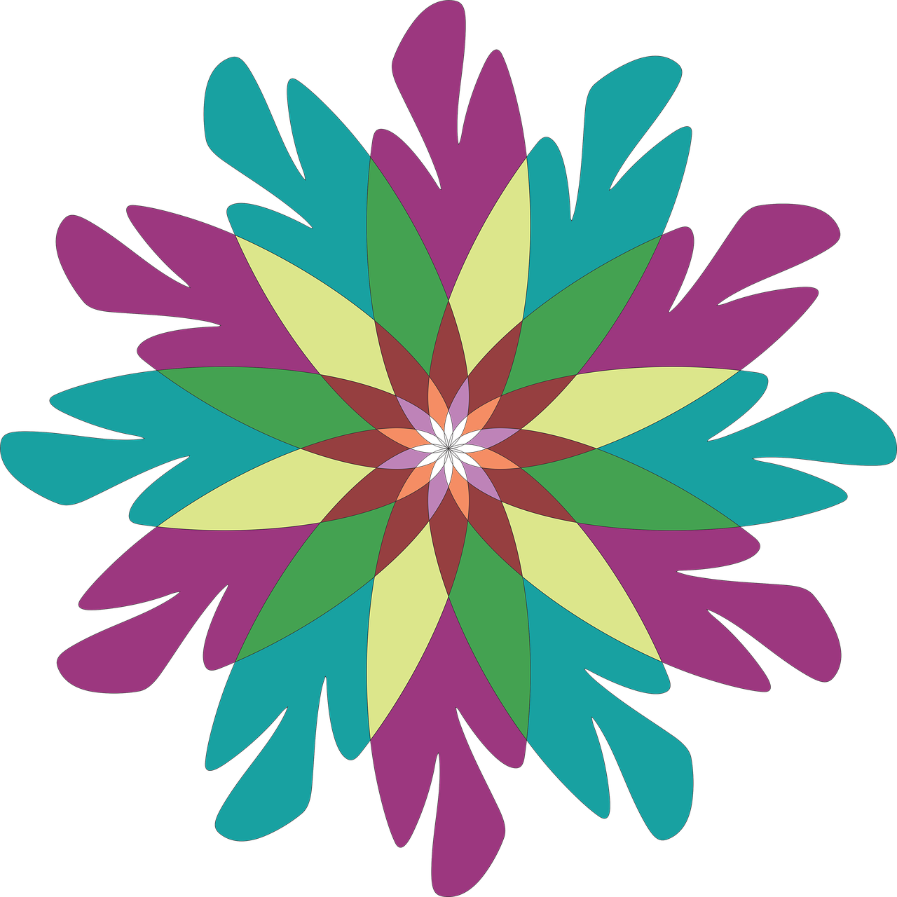 Bunga Berwarna Warni Pola - Gambar gratis di Pixabay - Pixabay