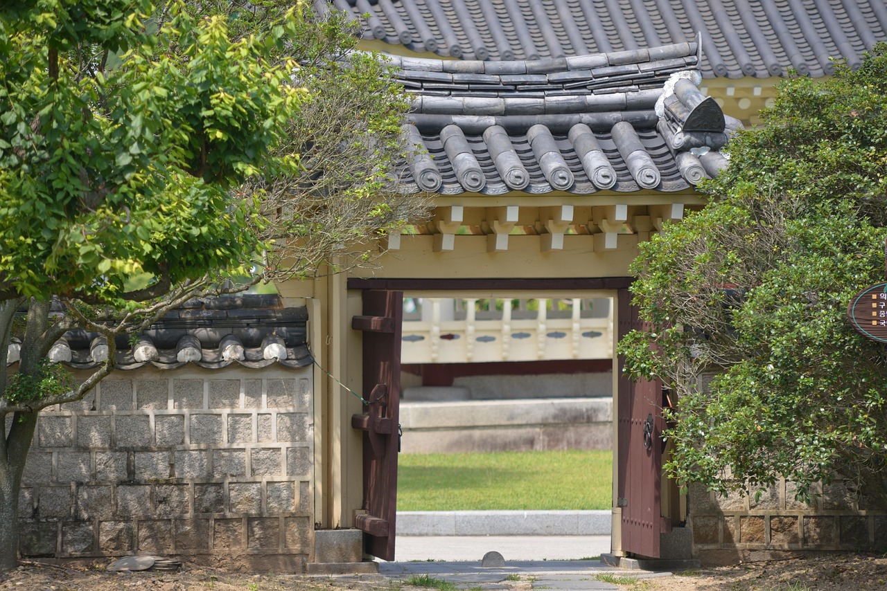 Korean Traditional Gate - Free photo on Pixabay - Pixabay