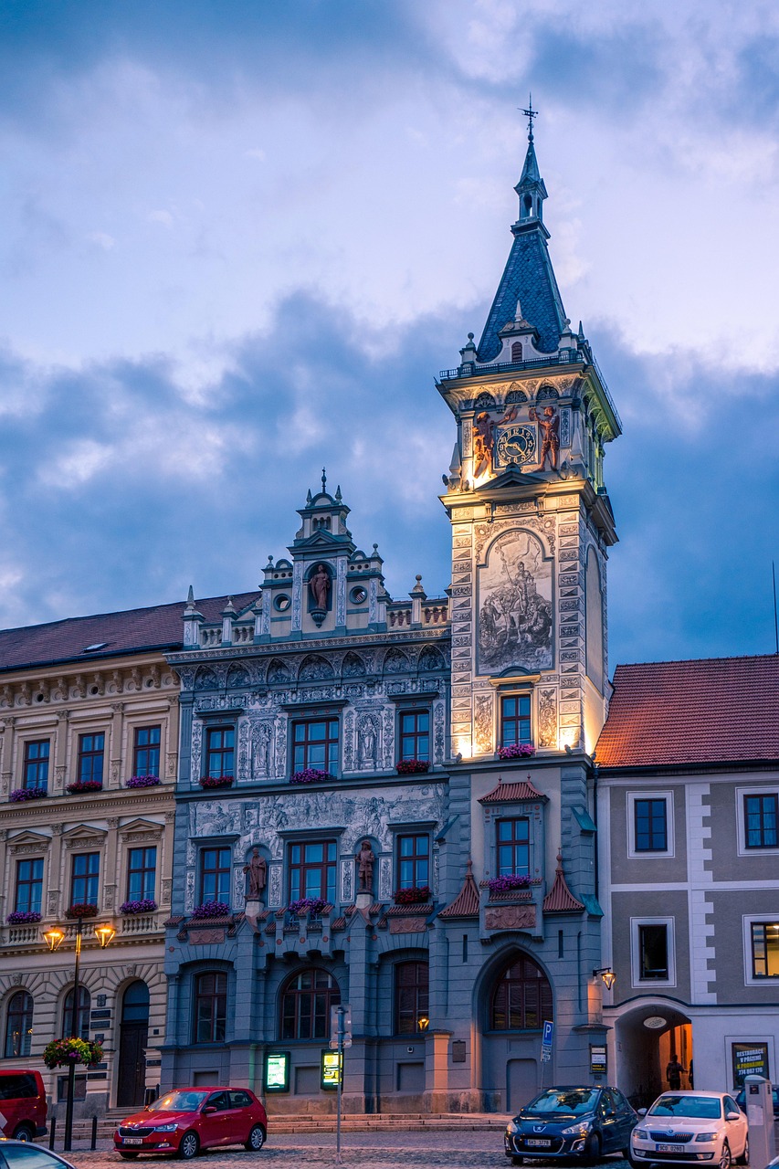 Town Hall Czech Republic Sunset - Free photo on Pixabay - Pixabay