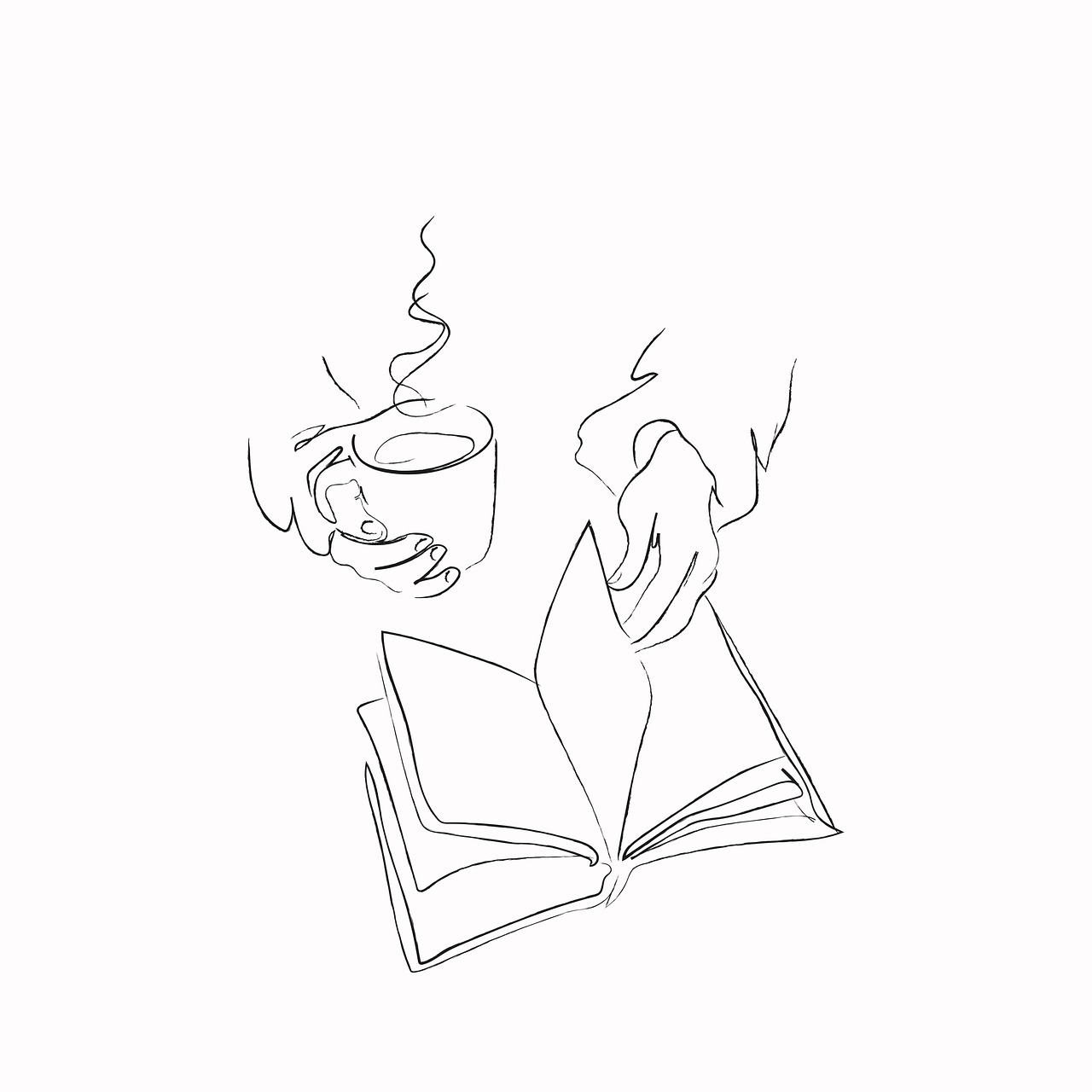 Books Drawing