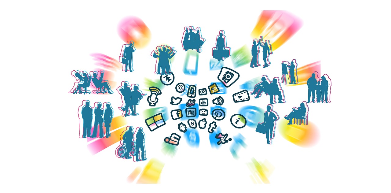 Download Social Media, Interaction, Multimedia. Royalty-Free Stock ...