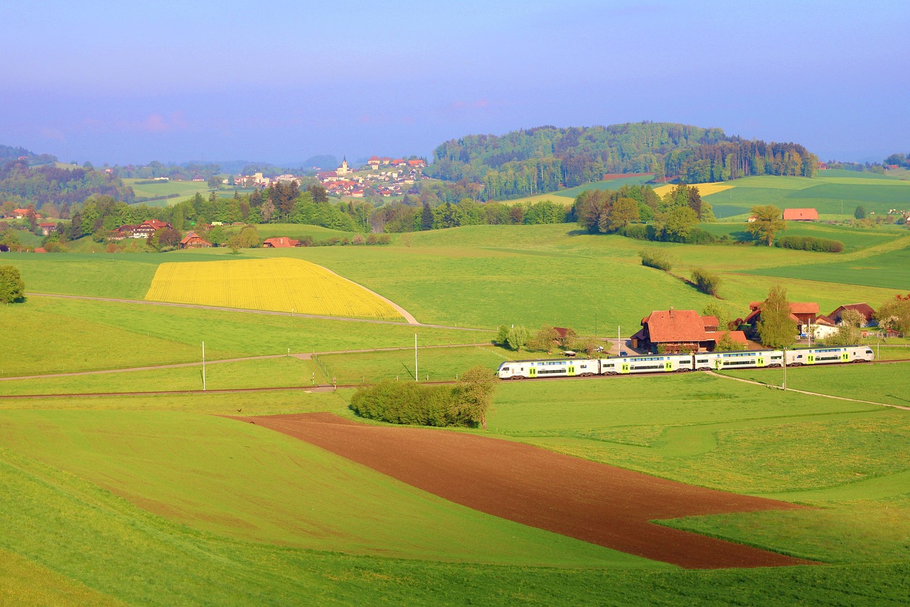 Des Champs Village Former Parc - Photo gratuite sur Pixabay - Pixabay