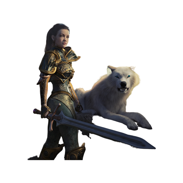 Download Warrior Woman Fantasy Royalty Free Stock Illustration Image