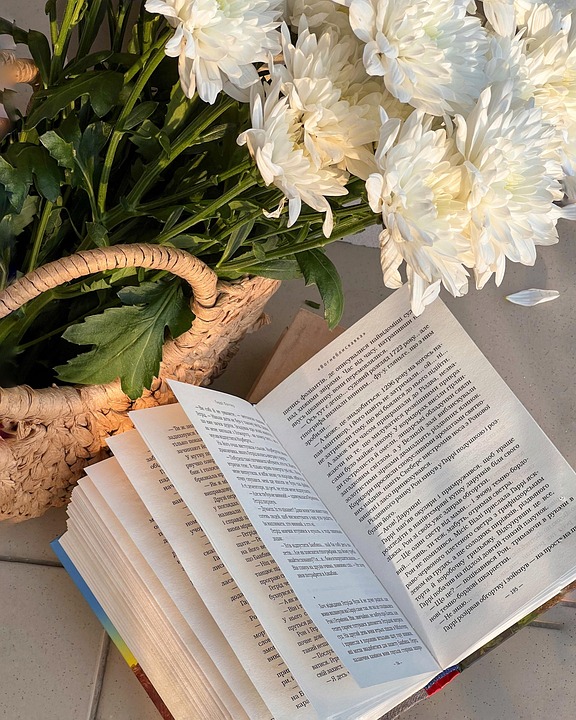 Book Reading Flowers - Free photo on Pixabay