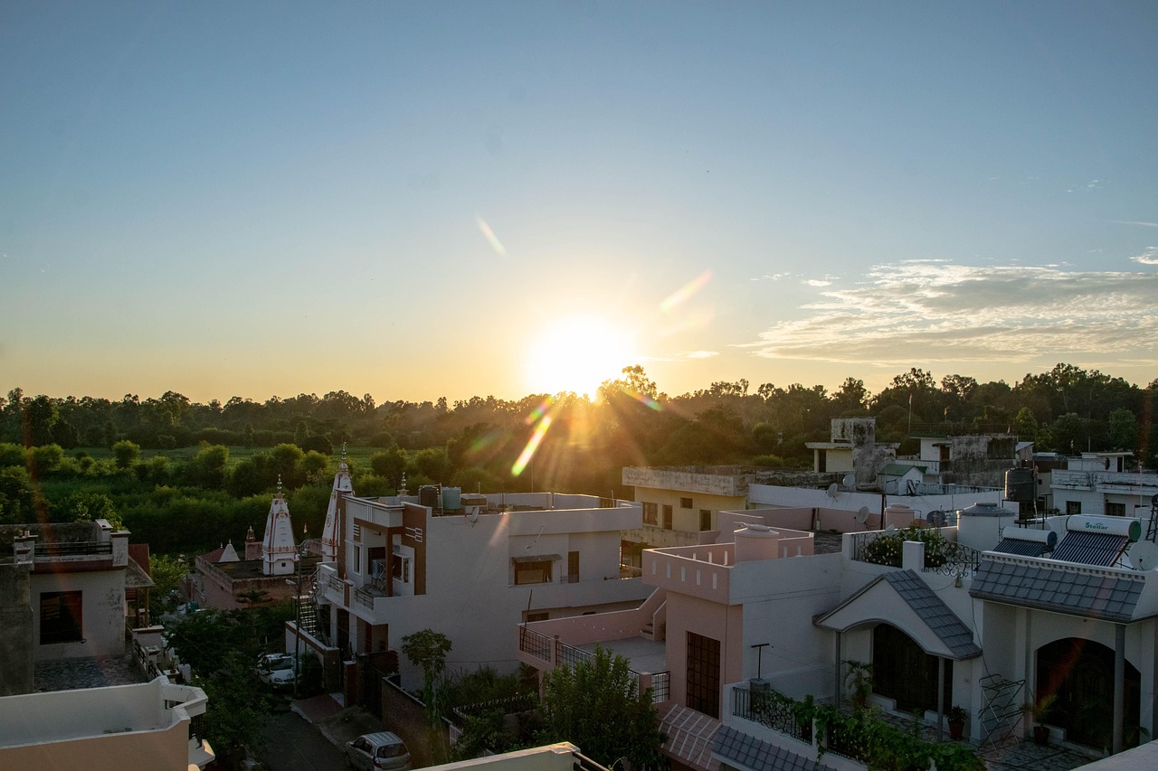 Atardecer Casas Paisaje - Foto gratis en Pixabay - Pixabay