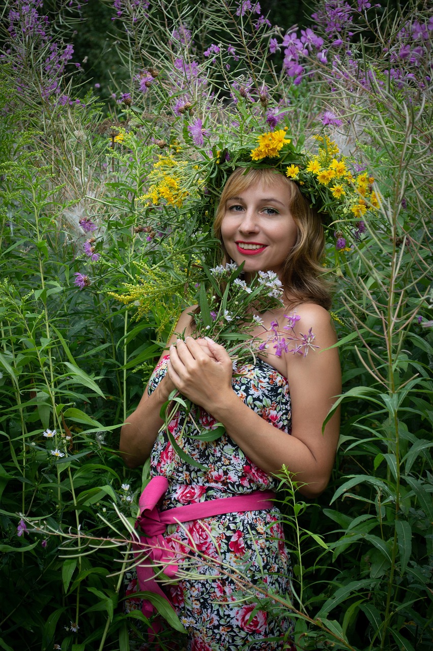 Woman Model Flowers - Free photo on Pixabay - Pixabay