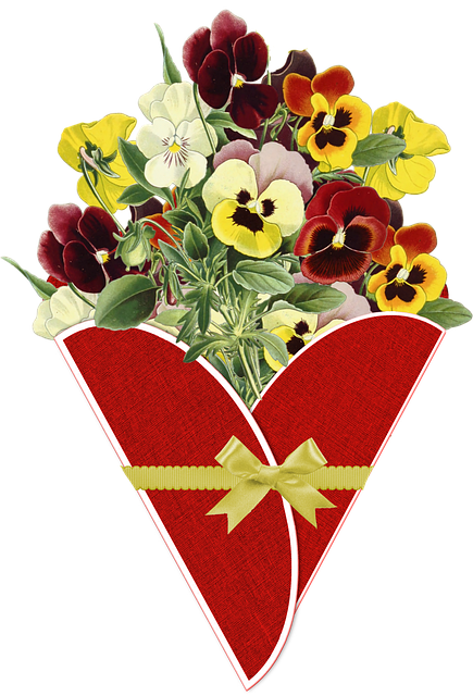 Download Pansies Flowers Bouquet Royalty-Free Stock Illustration Image ...