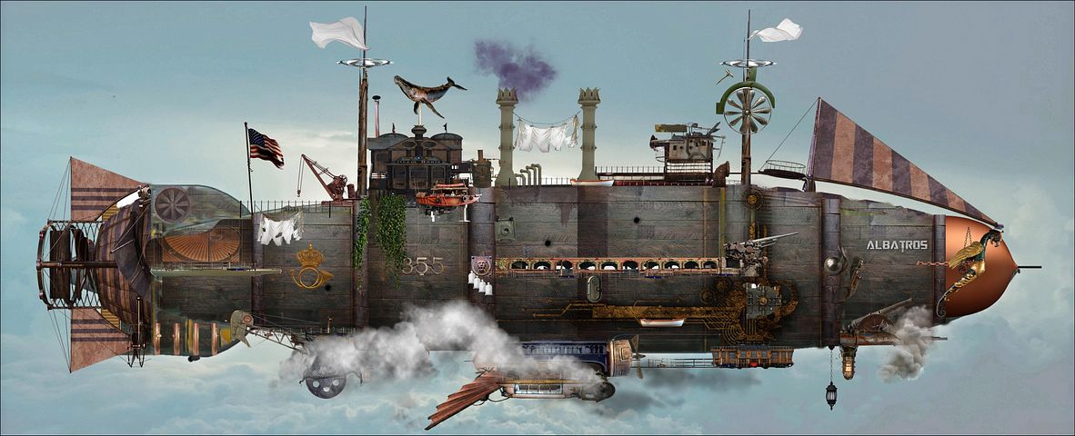 500+ Free Airship & Steampunk Images - Pixabay