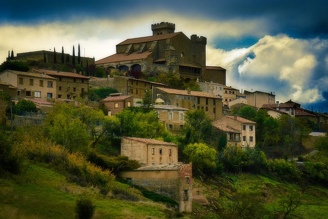 Navarre Medieval Castle Sunset - Free photo on Pixabay - Pixabay