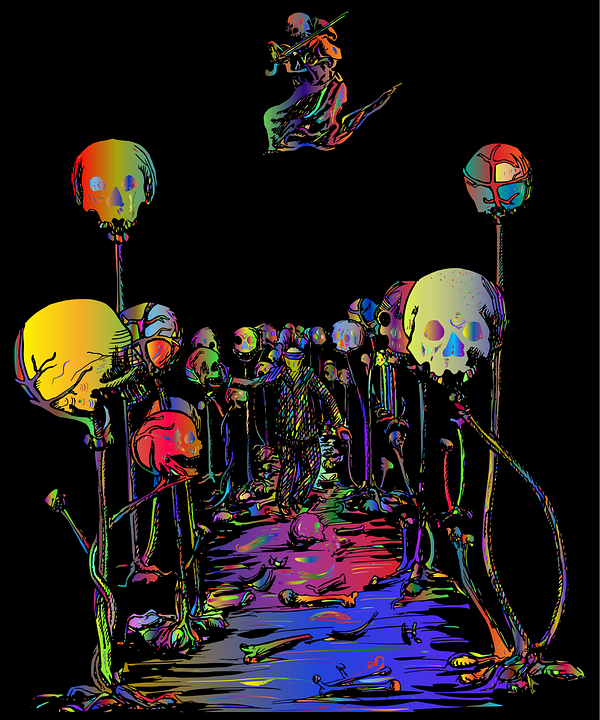 Download Skulls, Man, Nature. Royalty-Free Vector Graphic - Pixabay