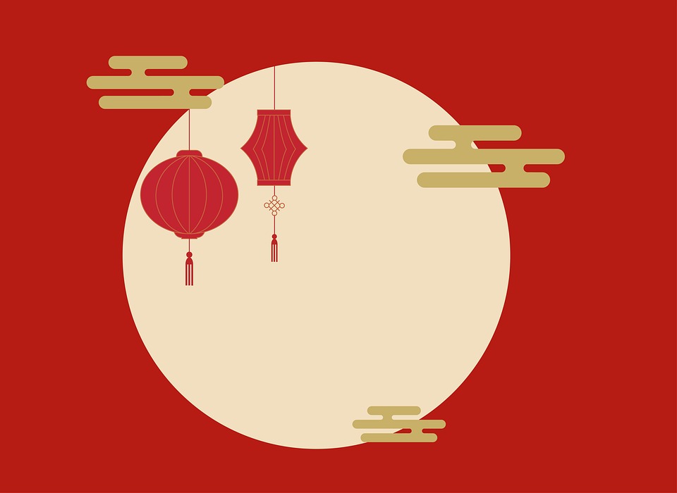 Download Moon, Lantern, Mid-Autumn Wallpaper. Royalty-Free Stock ...