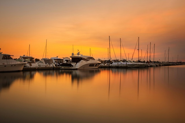 Boats Sunset Marina - Free photo on Pixabay